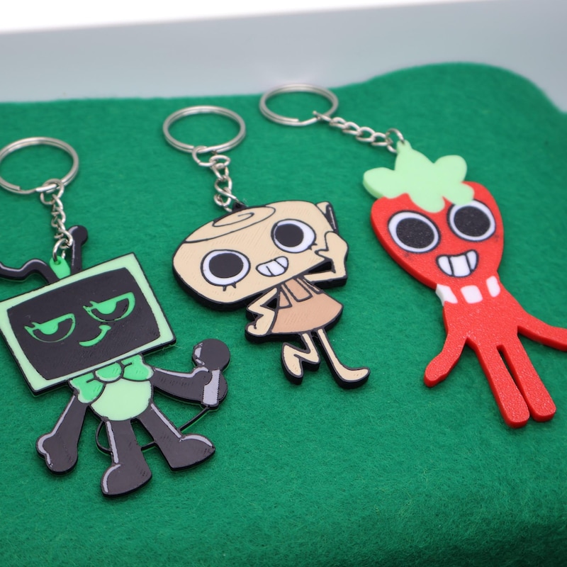 Dandy World Keychain - Etsy