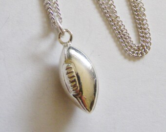 Rugby Ball Pendant - Etsy