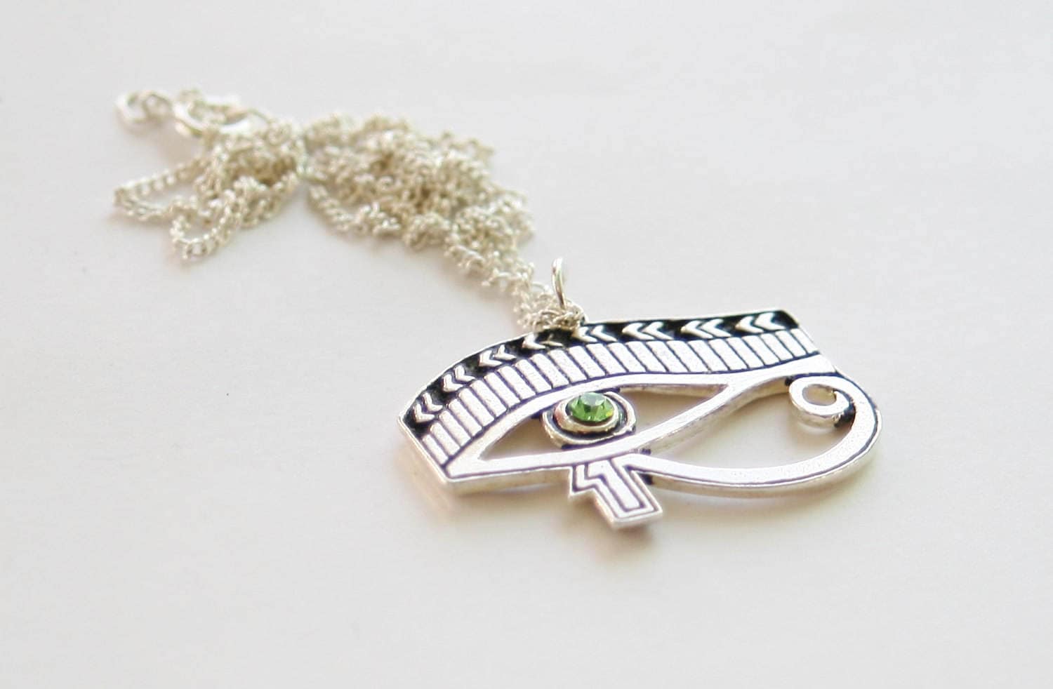 Eye of Horus Pendant Greek Mythology Egyptian Necklace | Etsy