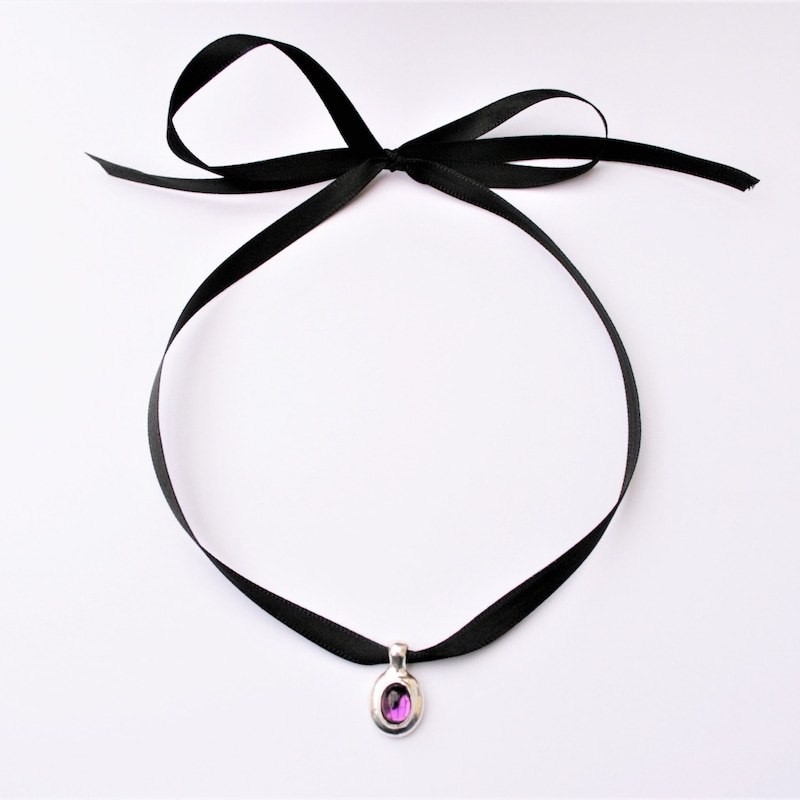 Ribbon Choker - Etsy