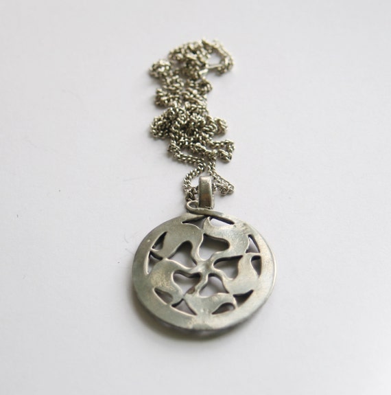 Circular 5 Legged Triskelion Snake Symbol Pendant // … - Gem