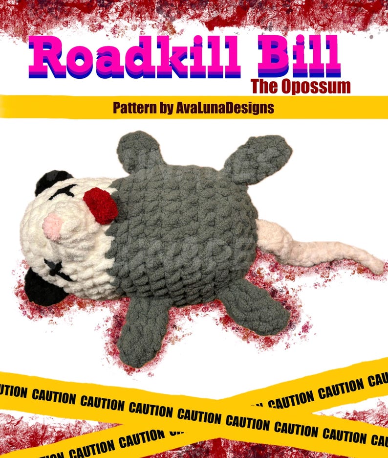 Roadkill Bill the Opossum - Etsy