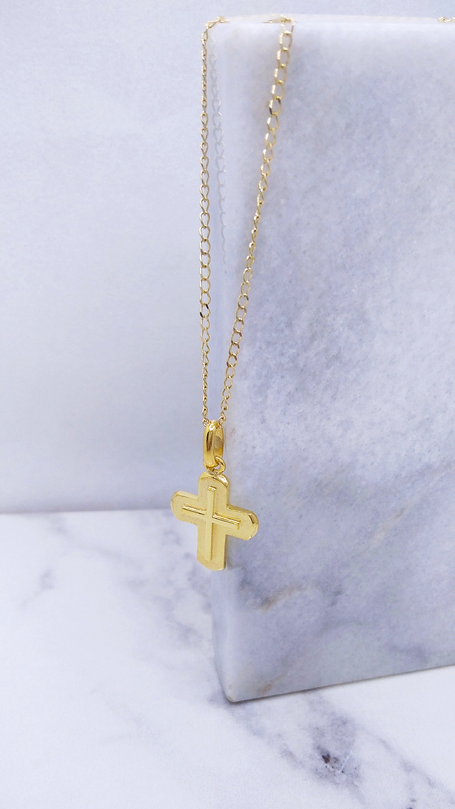 Greek Orthodox Baptism Gold Cross,greek Christening Gold Cross,solid ...
