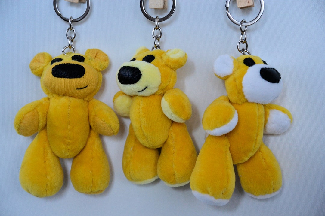 Plush Keychain - Bear BRUNO - Etsy