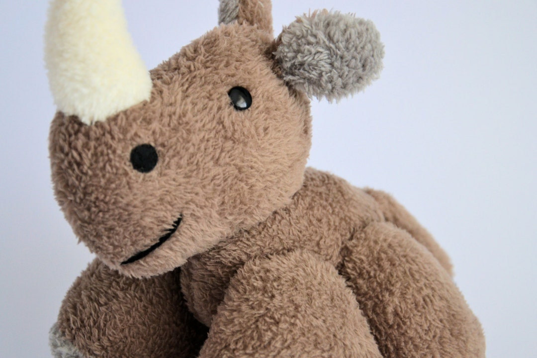 Plush Rhino RINO - Etsy