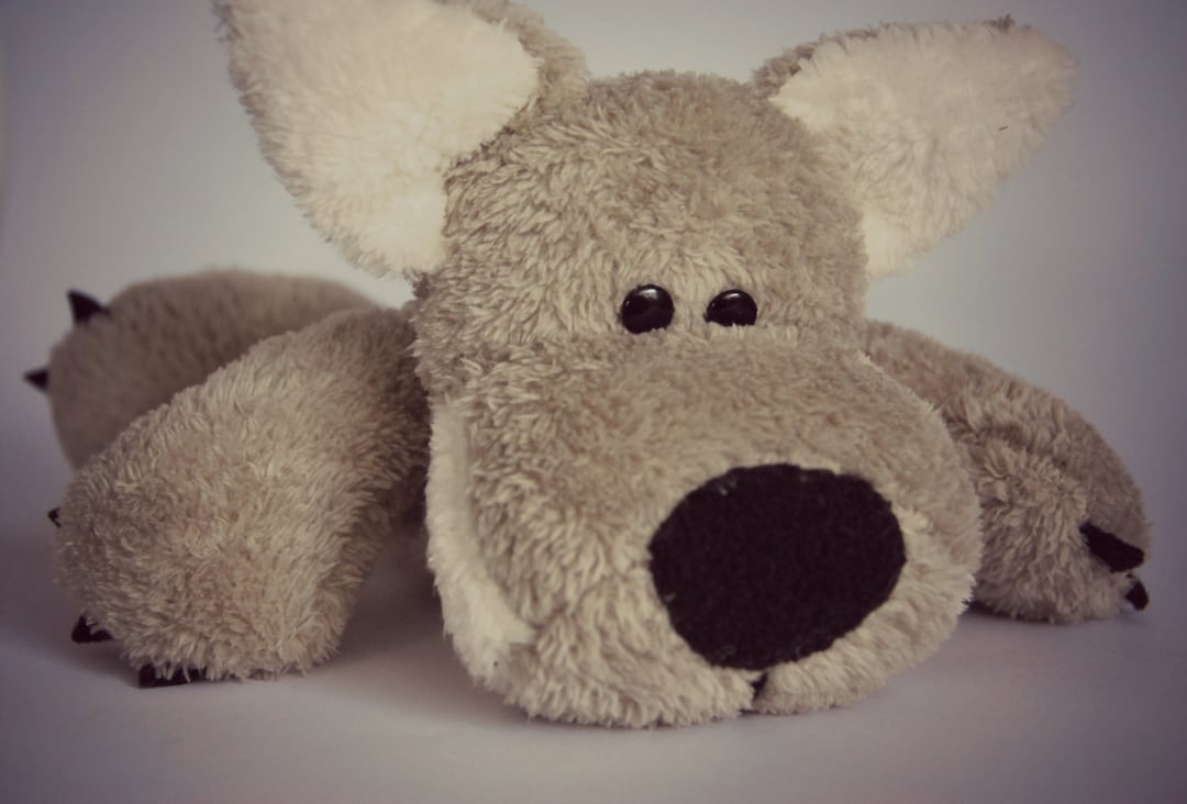 Plush Wolf WOOF - Etsy