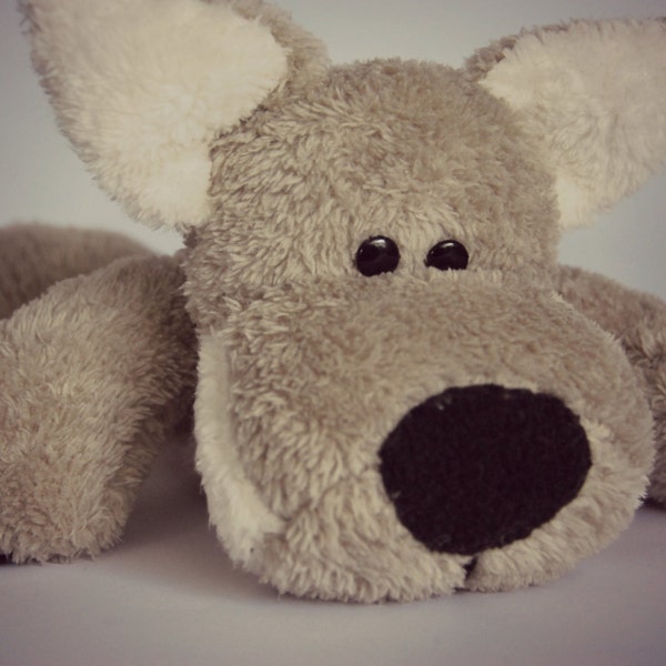 Giant Wolf Plush - Etsy