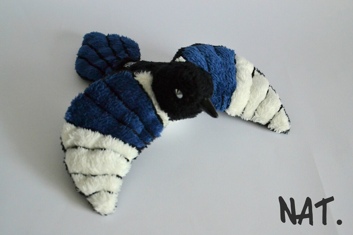 Plush Magpie MAGGIE | Etsy