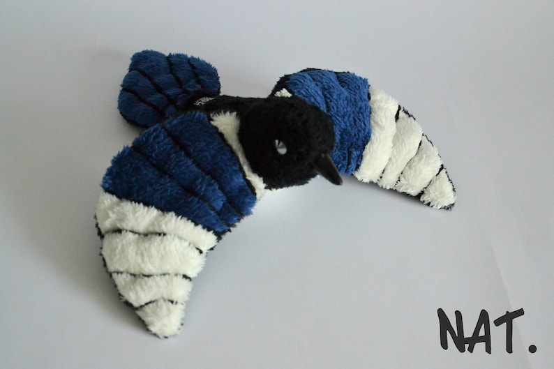 Plush Magpie MAGGIE | Etsy