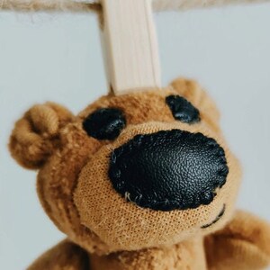 Plush Keychain - Bear BRUNO - Etsy