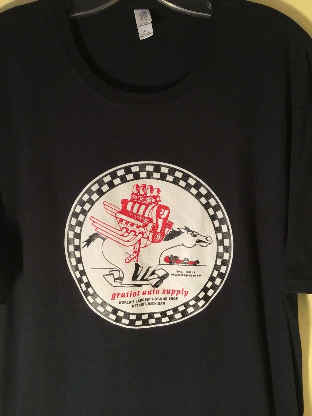 Rare gratiot Auto Supply Detroit Drag Racing/muscle Car T Shirt, Only A ...