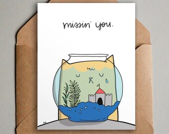 Printable Don't Go Goodbye Cats Greeting Card From All | Etsy