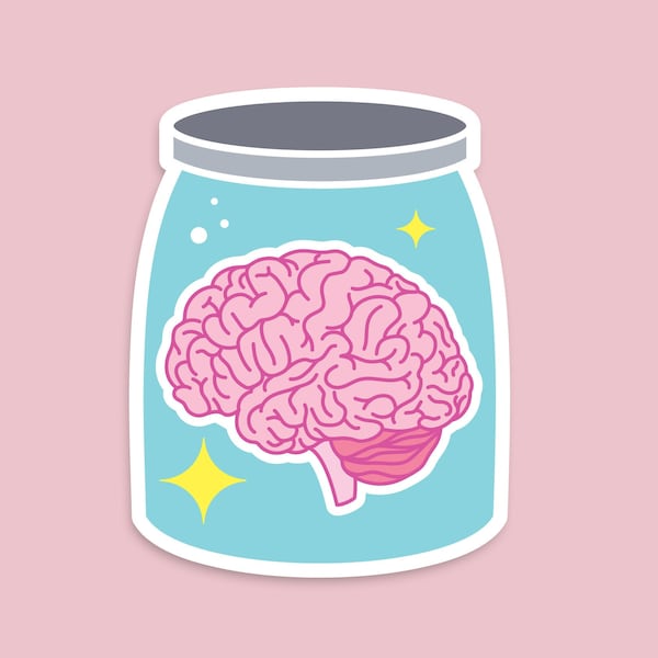 Brain in a Jar - Etsy