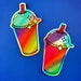 Slushie Sticker Holographic Rainbow Icee Drink Sticker 3 Vinyl ...