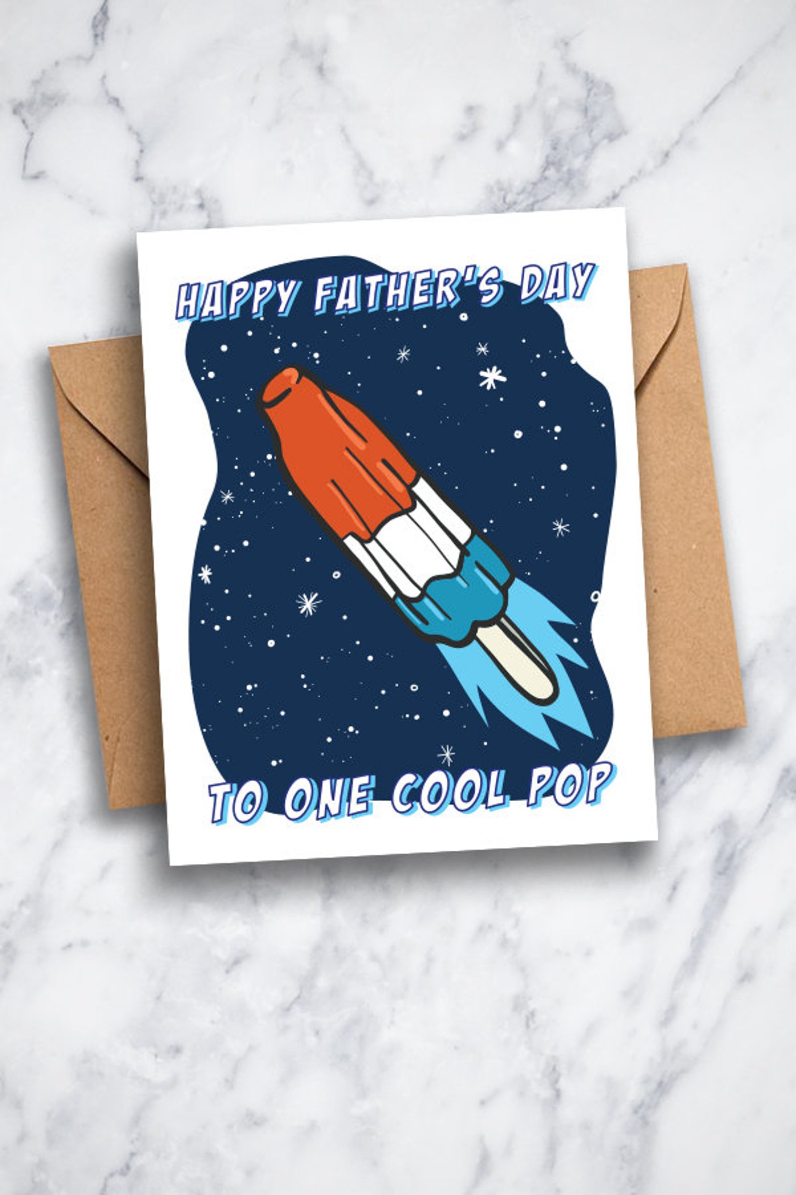 Printable Father's Day Card Dad Joke Pun Cool Pop - Etsy