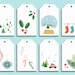 Printable Winter Holiday Gift Tags Original Designs - Etsy