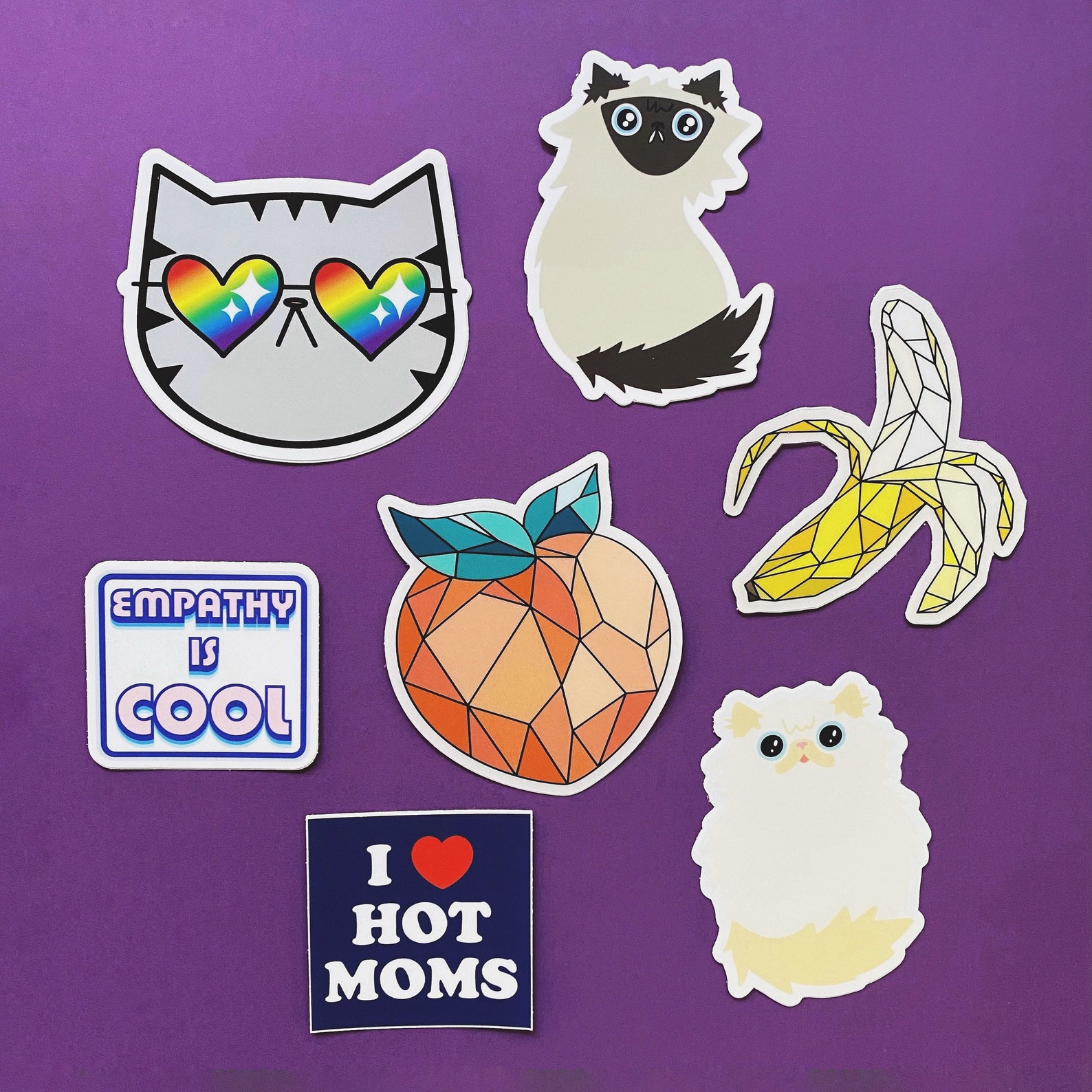 Himalayan Cat Sticker or Magnet Persian Cat Laptop Sticker | Etsy