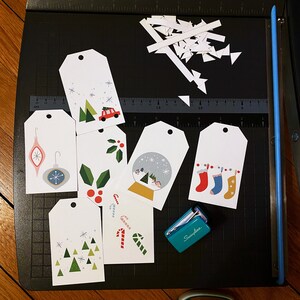 Printable Winter Holiday Gift Tags Original Designs - Etsy