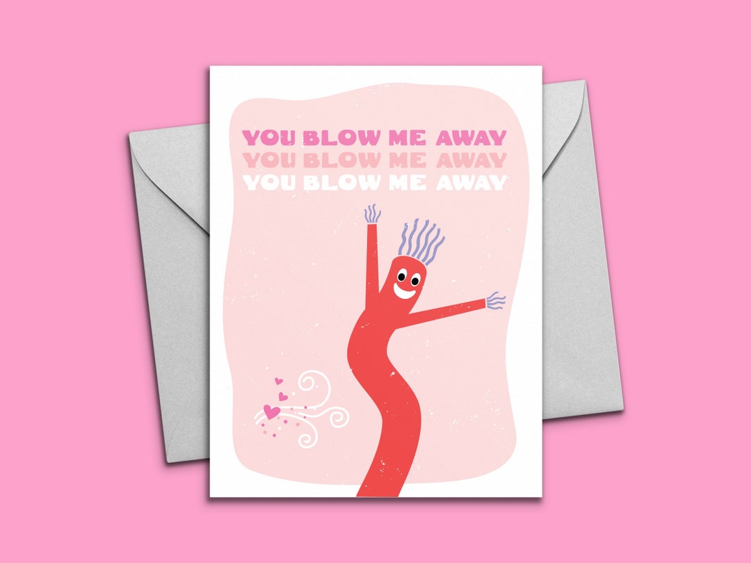 Inflatable Tube Guy Card Printable Love Card Wacky Waving Inflatable ...