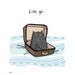 Printable Sad Cat Goodbye Card Farewell Digital Greeting Card Sad Youre ...