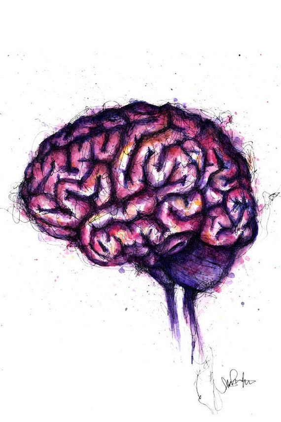 Brain Art Painting