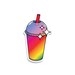 Slushie Sticker Holographic Rainbow Icee Drink Sticker 3 Vinyl ...