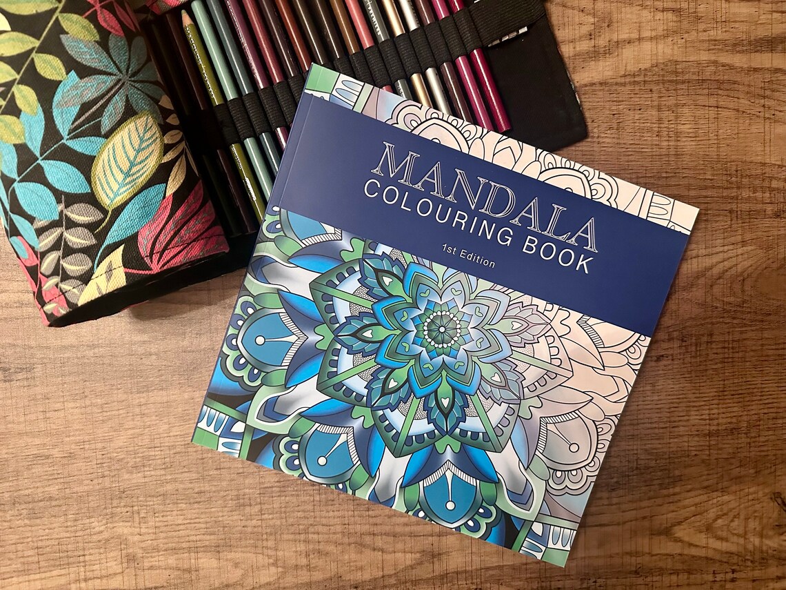 Relaxation Colouring Mandala Colouring Book Mandala Book 1st Edition - Etsy