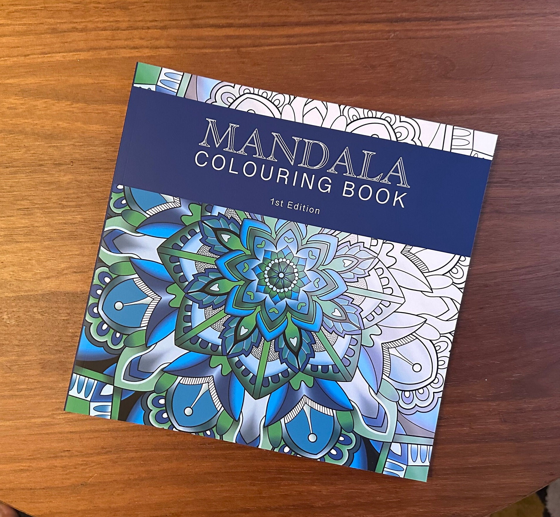 Relaxation Colouring Mandala Colouring Book Mandala Book 1st Edition - Etsy