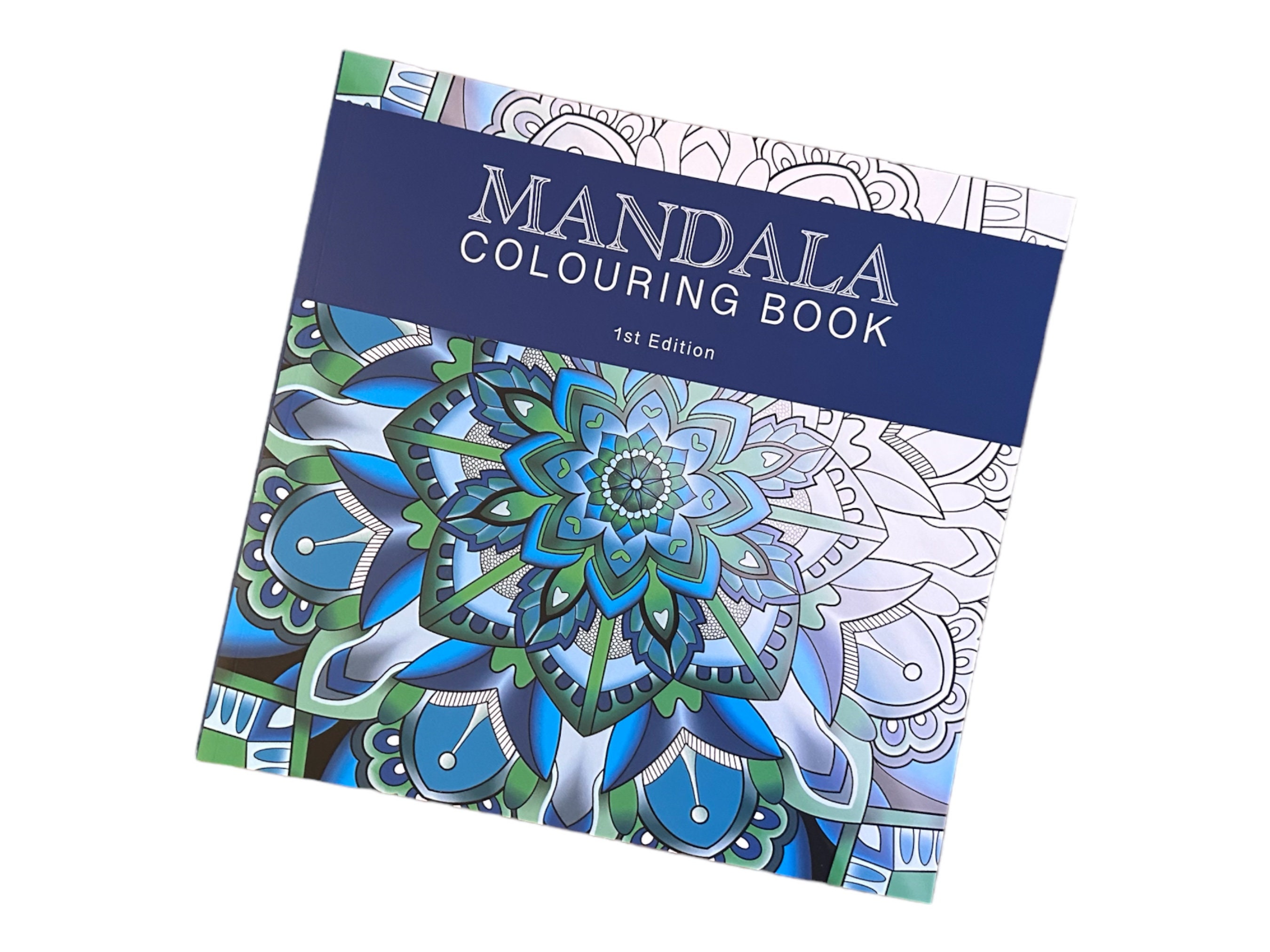 Relaxation Colouring Mandala Colouring Book Mandala Book 1st Edition - Etsy