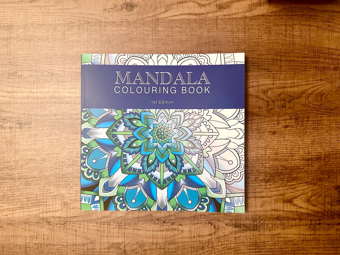 Relaxation Colouring Mandala Colouring Book Mandala Book 1st Edition - Etsy