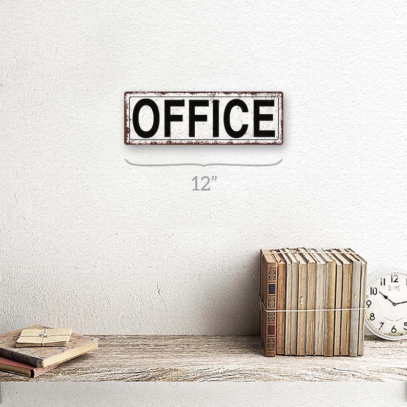 Office Metal Sign Wall Decor for Home and Office | Etsy