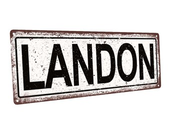 HARRISON Street Sign Name Childrens Room Door Gift Kid Child Boy Girl ...