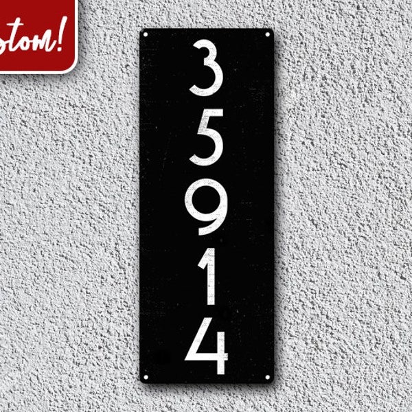 Street Number Sign - Etsy