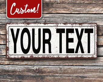 Rusted Metal Sign - Etsy