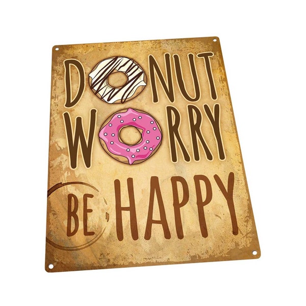 Donut Worry Be Happy - Etsy
