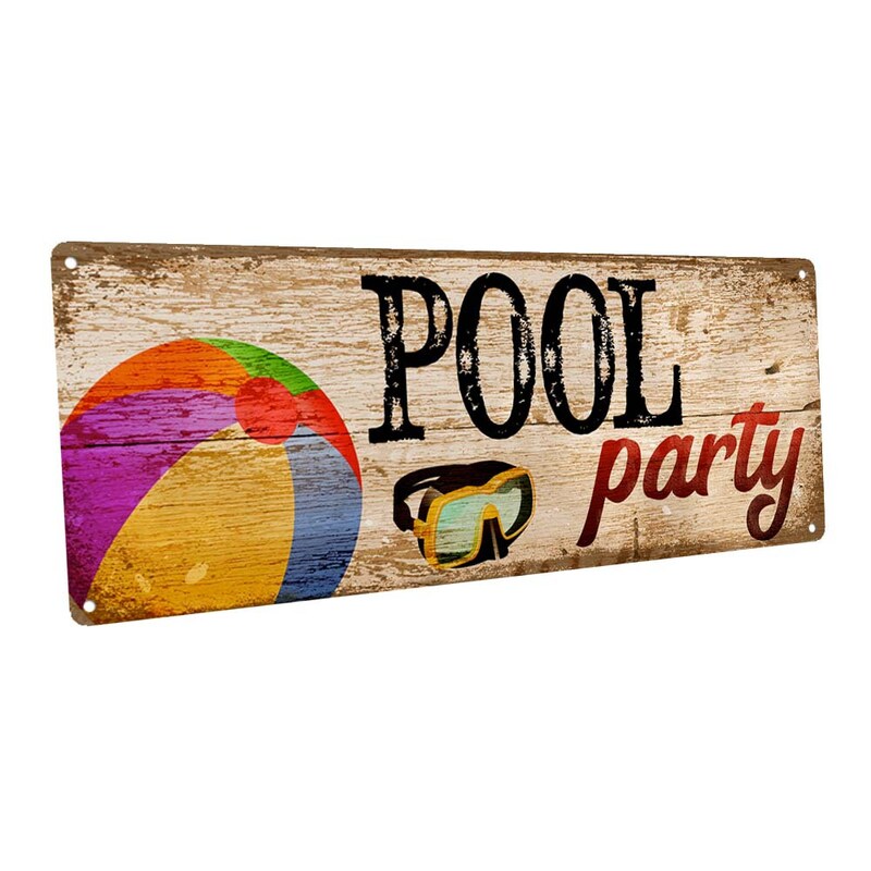 Pool Signs Metal - Etsy