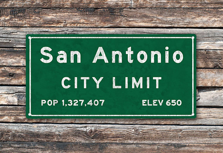 Metal Sign San Antonio Texas - Etsy