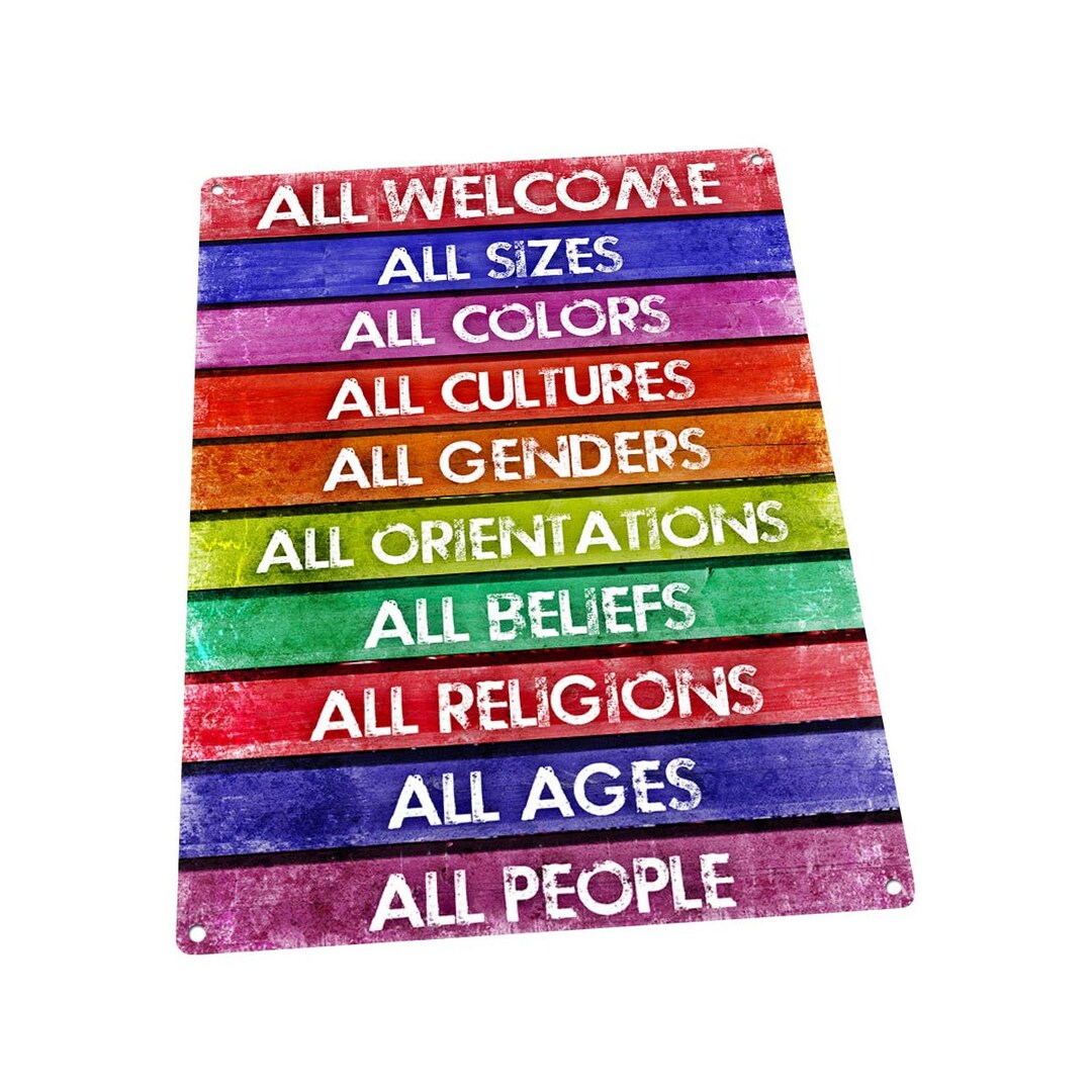 All Welcome 2020 Metal Sign; Wall Decor for Office or Meeting Room - Etsy