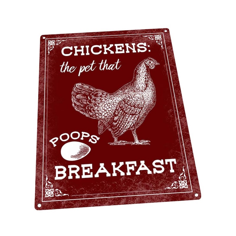 Chicken Poop Sign - Etsy