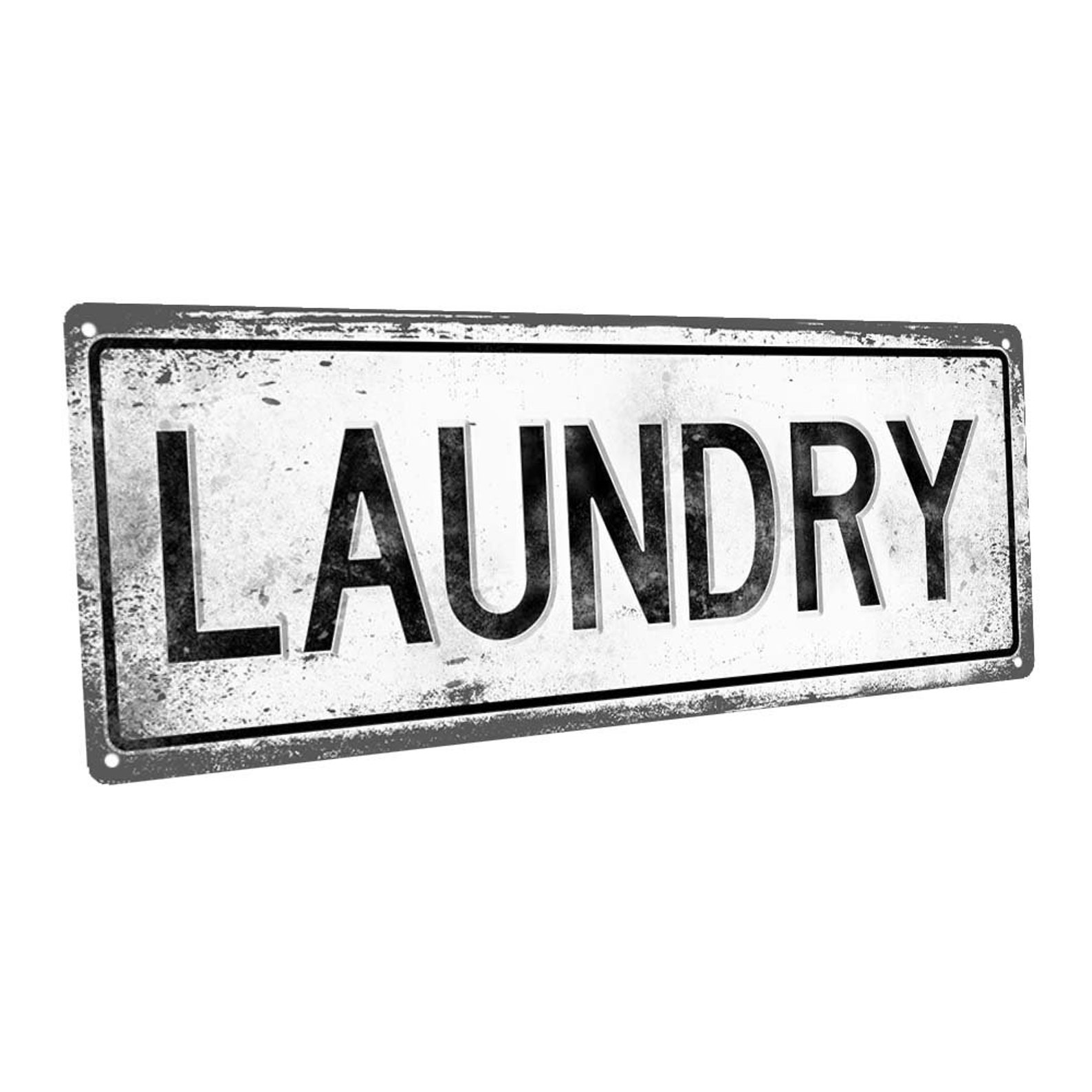 Laundry Metal Sign; Wall Decor for Bath or Laundry - Etsy