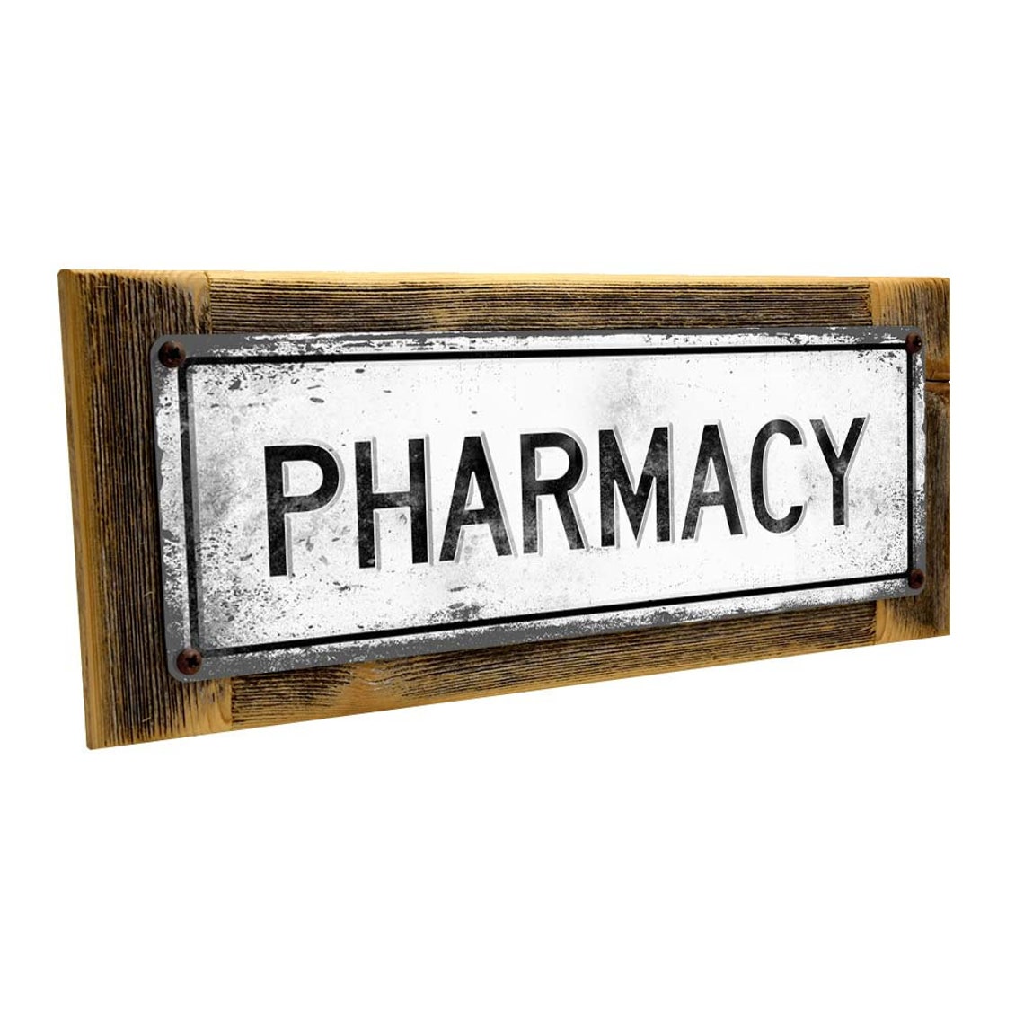 Retro Pharmacy Metal Sign Wall Decor for Office Bath and - Etsy