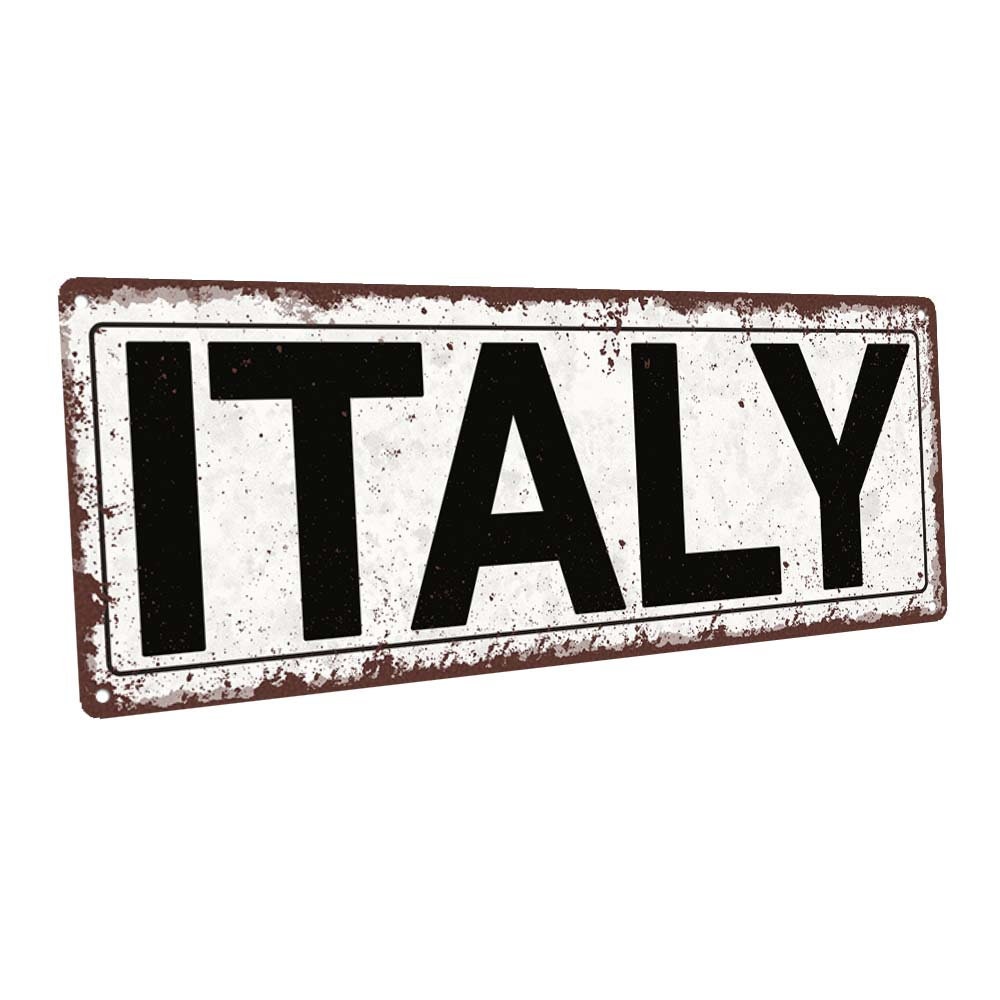 Italy Metal Sign Wall Decor for Home and Office | Etsy