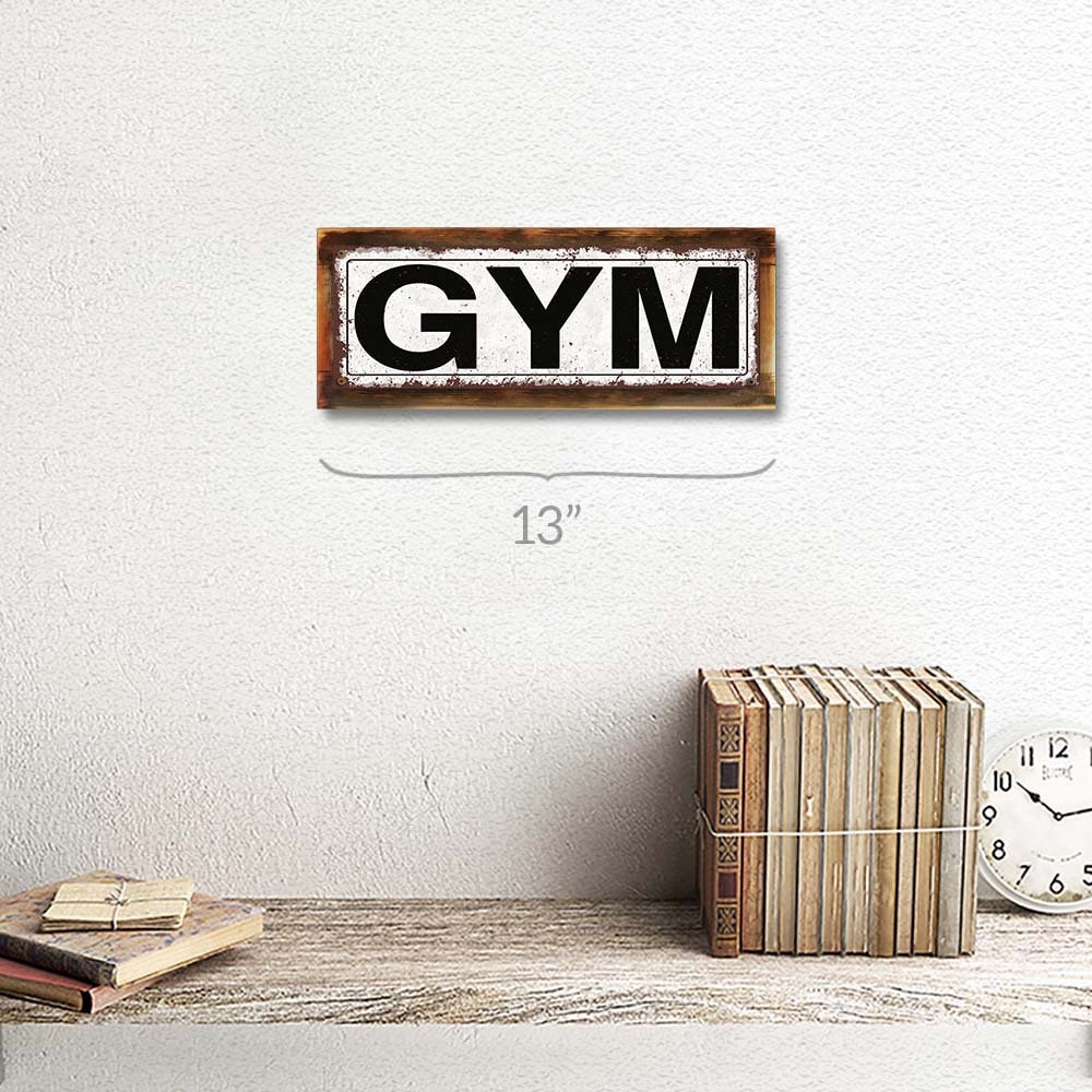 Gym Metal Sign Wall Decor for Home and Office | Etsy