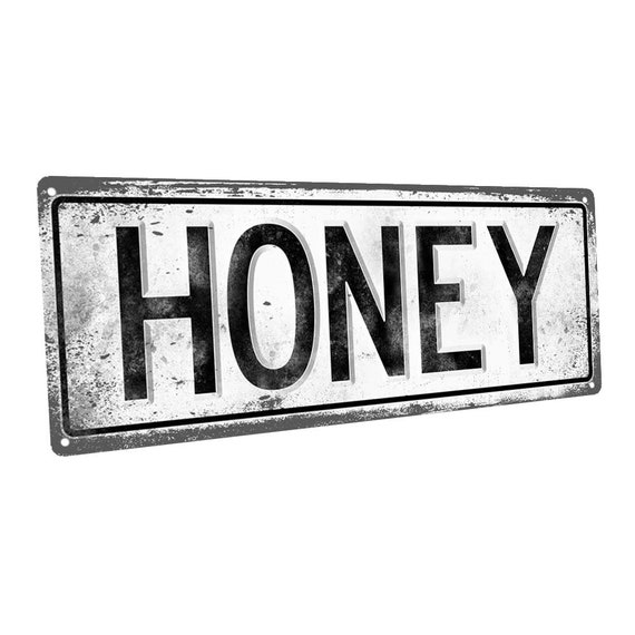 Honey Metal Sign Wall Decor for Kitchen and Dining Room - Etsy