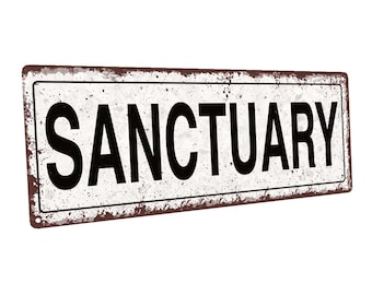 Sanctuary Sign | Etsy