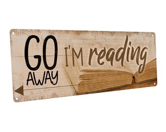 Reading Metal Sign - Etsy
