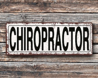 Chiropractor Sign - Etsy