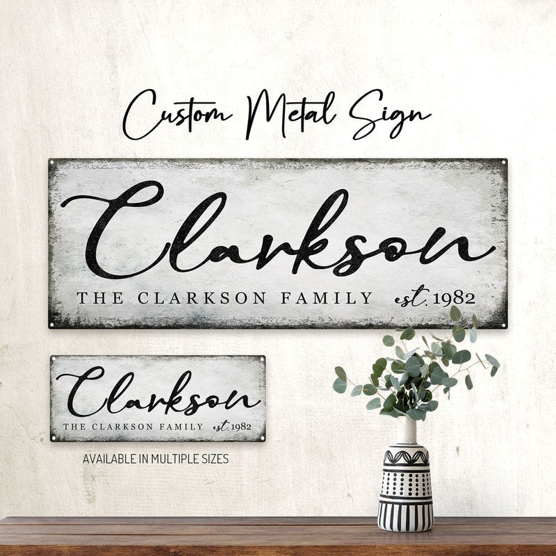 Custom Rustic Sign - Etsy