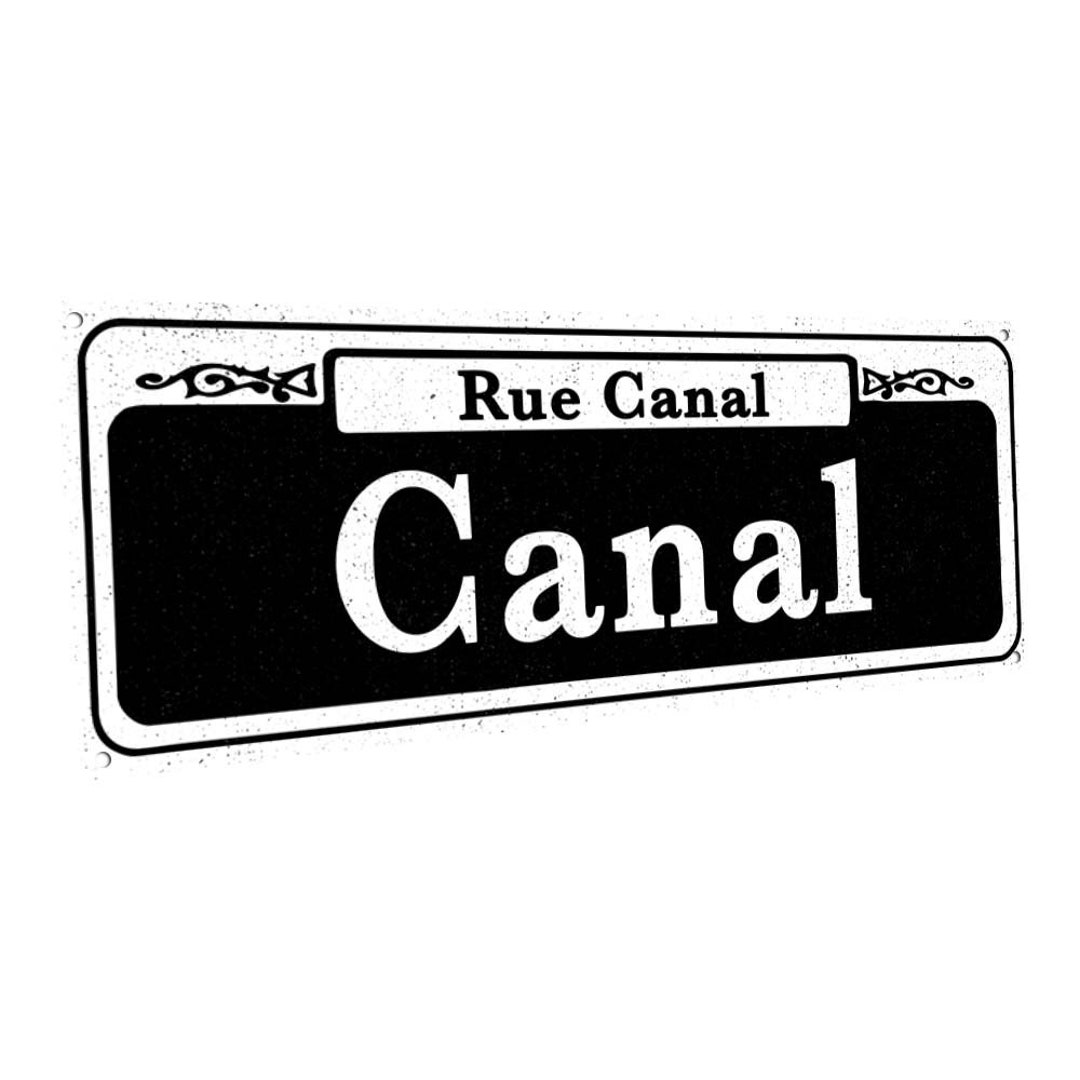 Canal Street - New Orleans Style Metal Street Sign, Rustic, Vintage - Etsy