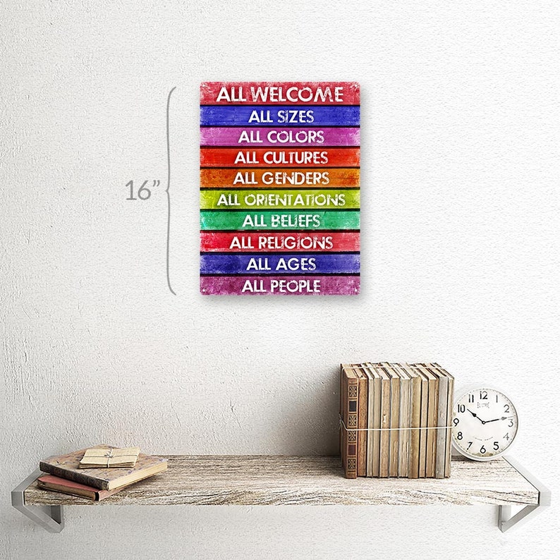 All Welcome 2020 Metal Sign Wall Decor for Office or Meeting | Etsy